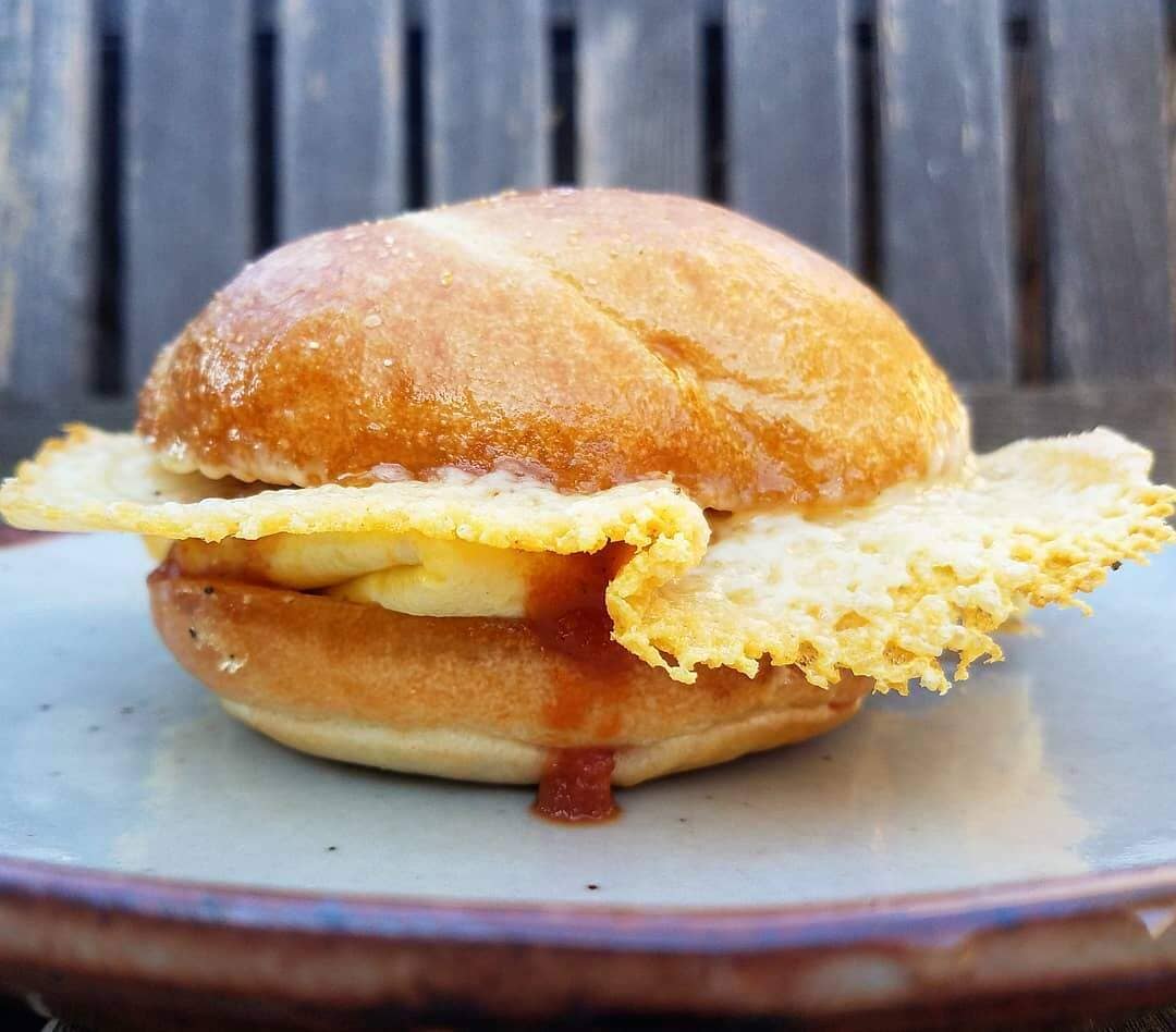 Egg Sandwich with Frog Hollow Farm Kitchen Ketchup