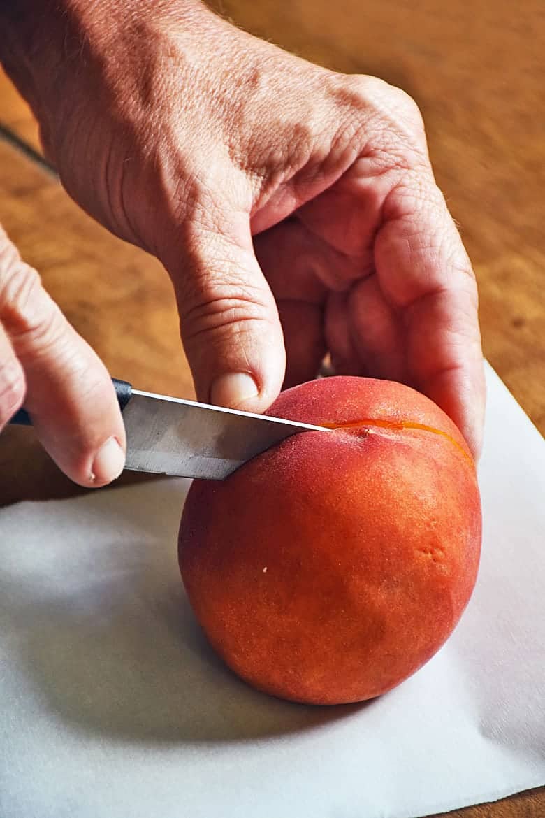 Pitting a Peach Is Not An Art | How to Tutorial – Frog Hollow Farm