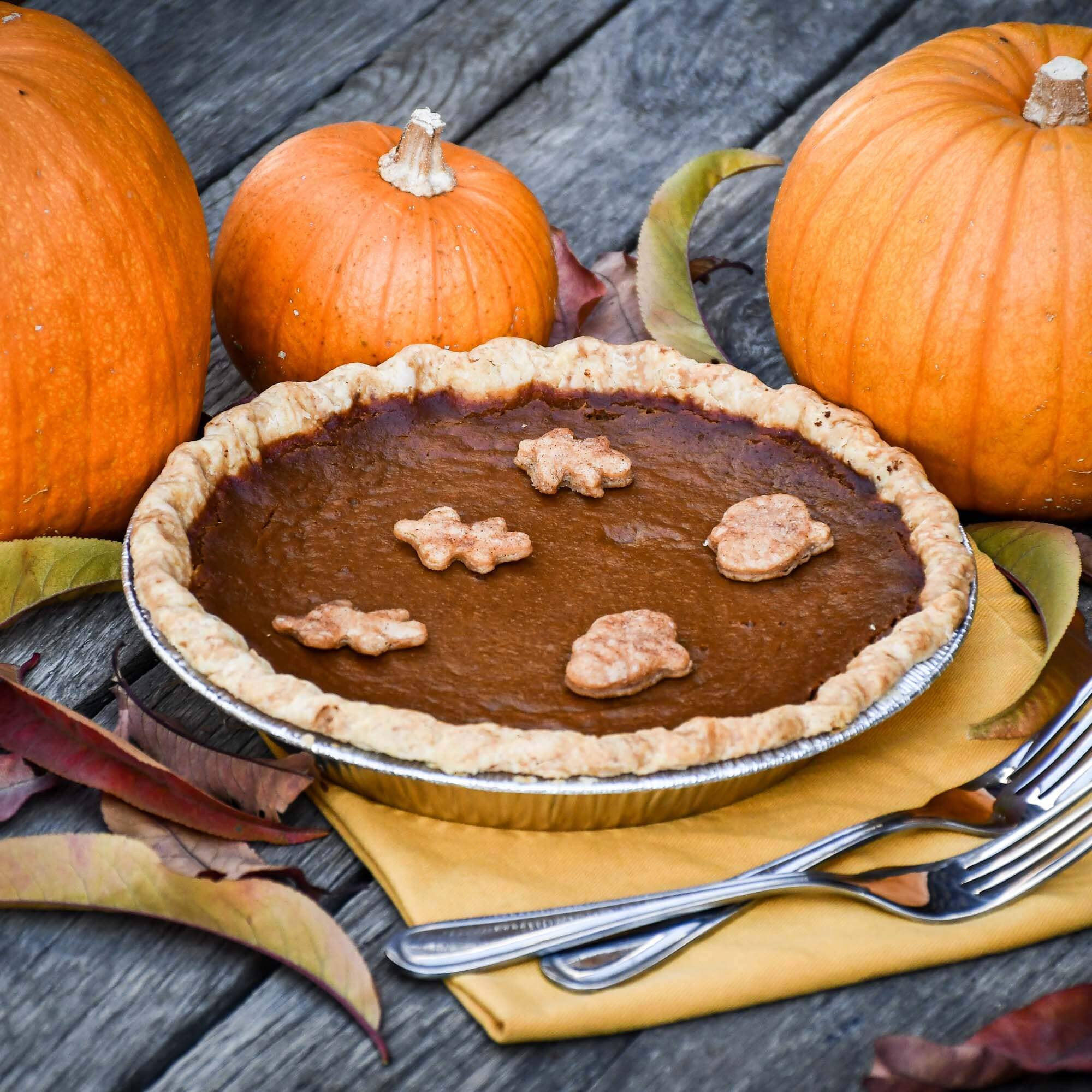 Caramel Pumpkin Pie Recipe | Holiday Pie Recipes – Frog Hollow Farm
