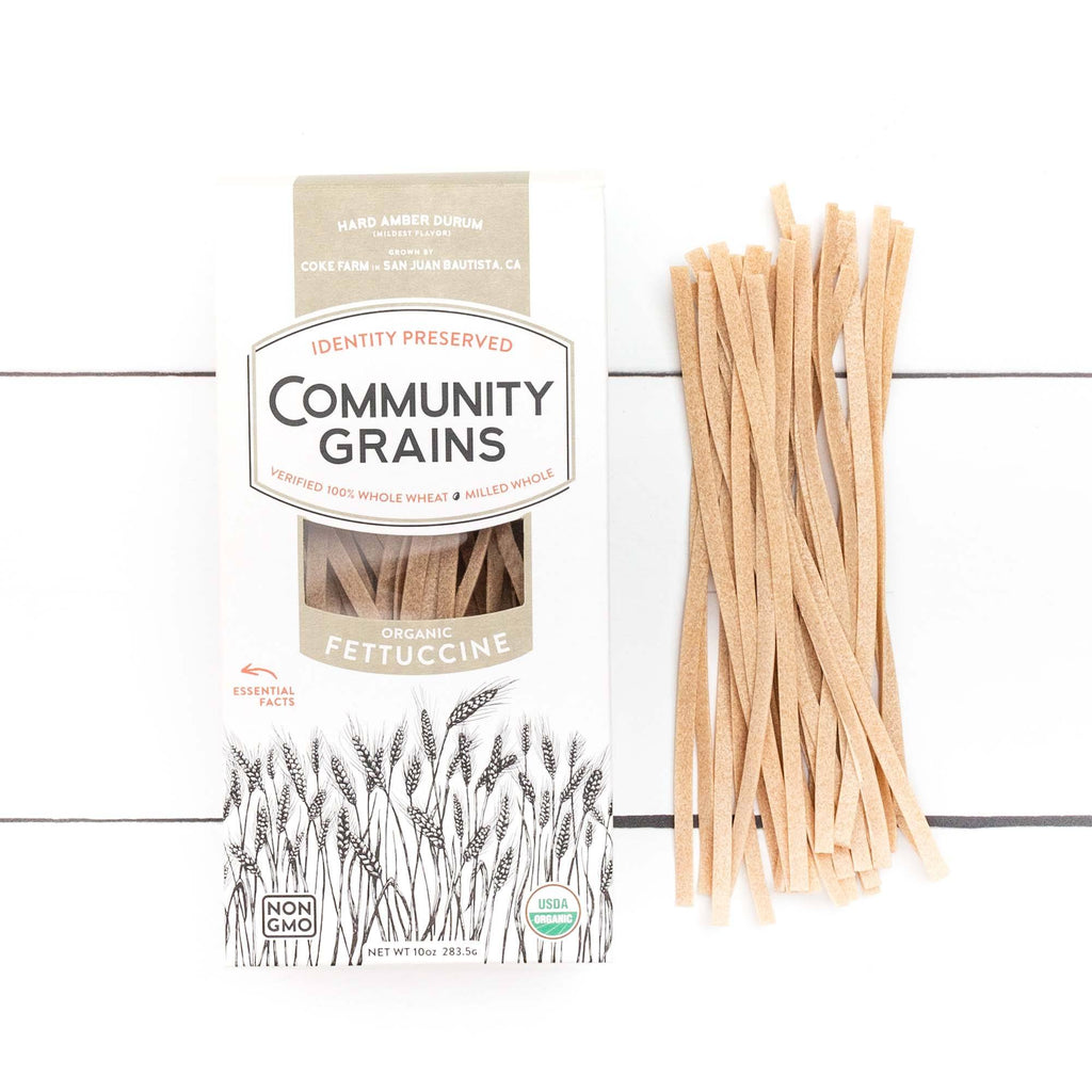 Organic Fettuccine Pasta – Frog Hollow Farm